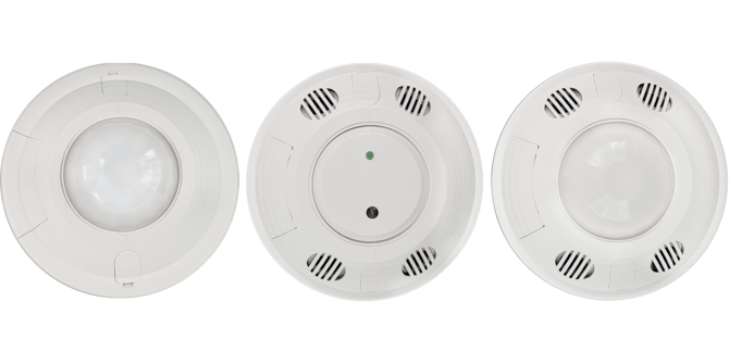 Ceiling Motion Sensors - Low Voltage (Main Series) - CRISTAL CONTROLS